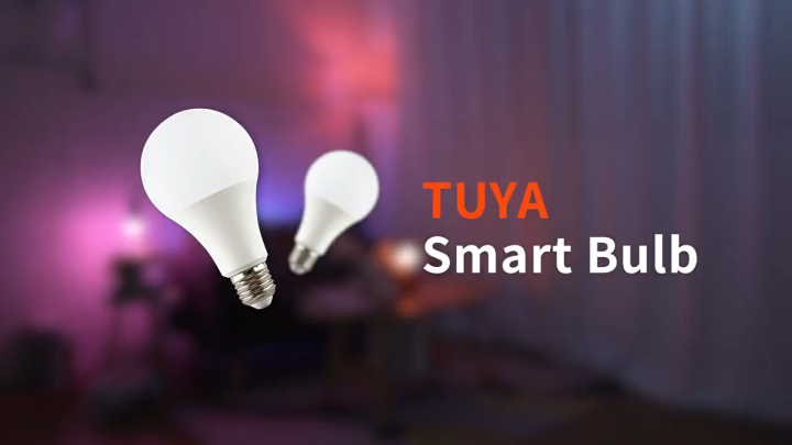 Tuya Bluetooth Smart Bulb Dimmable Color Change Led Rgb Smart Light