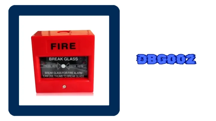 Emergency Break Glass Fire Red to Release EM Electromagnetic Magnet ...
