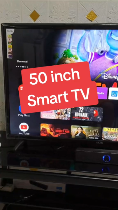 KKJBL&JEAANSP Android TV 46 50 inch Smart flat screen TV HD LED With ...