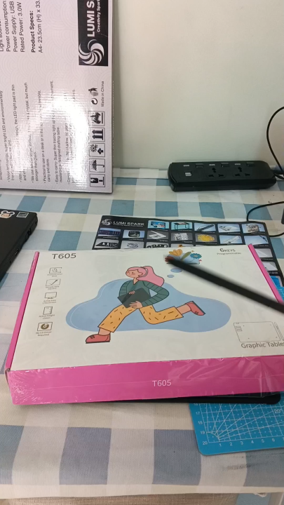 LUMISPARK Drawing Tablet Digital Synchronicity Graphic Tablet T605 G10 ...