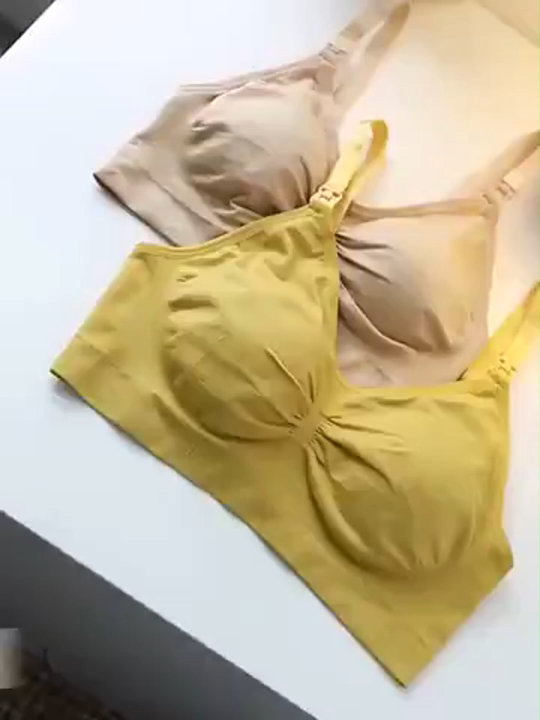 2PCS ANGEL MOMMY Jumbo Bra Menyusui Bahan Katun Kancing Depan Tanpa ...