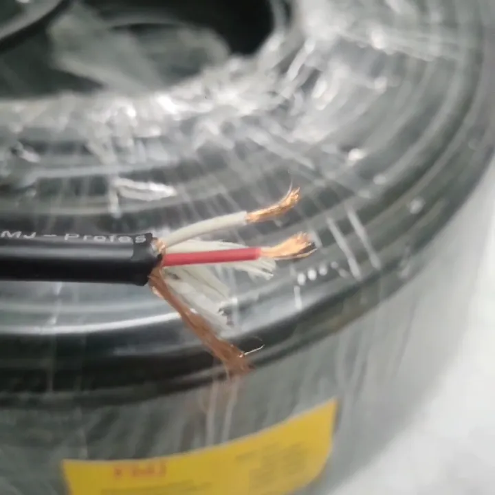 FMJ 1 Roll Microphone Wire Stereo Cable 100 Meters Mic Wire DMX Stage ...