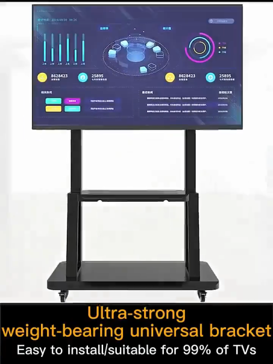 Coospro Removable TV stand floor mount suitable for 32-75 inch monitors ...