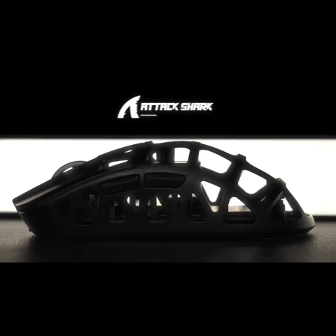 ATTACK SHARK R3 Magnesium Alloy Superlight Tri-mode Gaming Mouse 8K ...