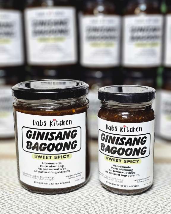 Dabs Kitchen Ginisang Bagoong (Sauteed Shrimp Paste) Small 270g (Net wt ...