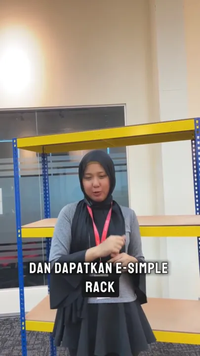 TTF Rack™️ E-VITAL RACK 800kg Boltless Rack Rak Besi Bertingkat ...