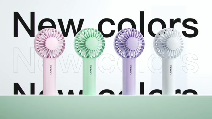 KOPEC Mini Hand-held USB Fan Type C 1500mAh Rechargeable Electric Fan 3 ...