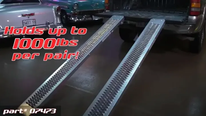 1PC Ramps For Aluminum Motorcycles Folding Loading ATV Pick up Car Ramp ...