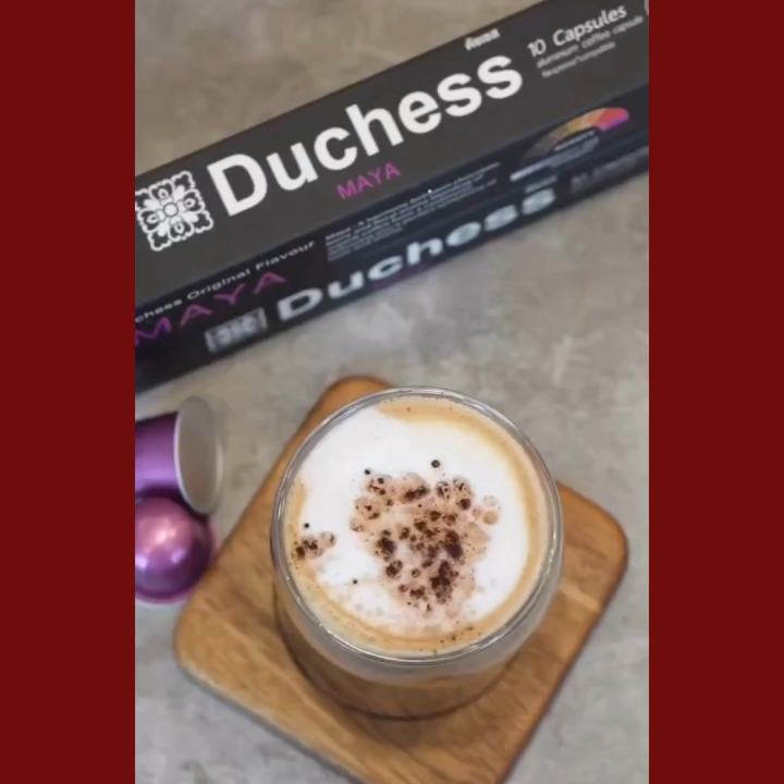 Duchess Coffee Nespresso Compatible Capsules - Maya Blend - 10 Aluminum ...