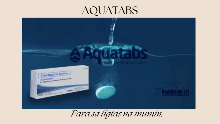 Aquatabs Water Purification Tablet 20L (Troclosene Sodium) | Lazada PH