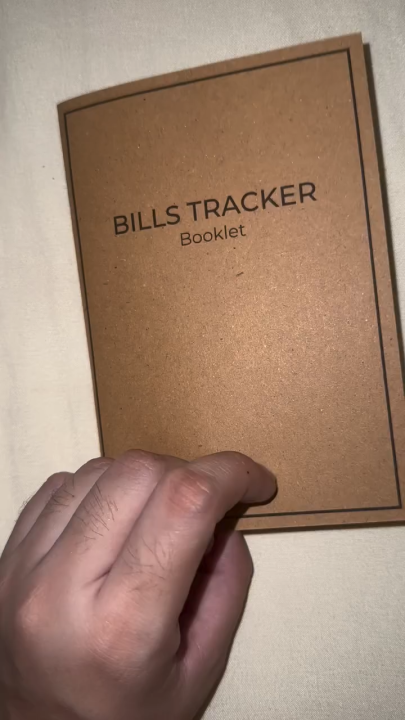 Bills Tracker Pocket-Sized Booklet | Lazada PH