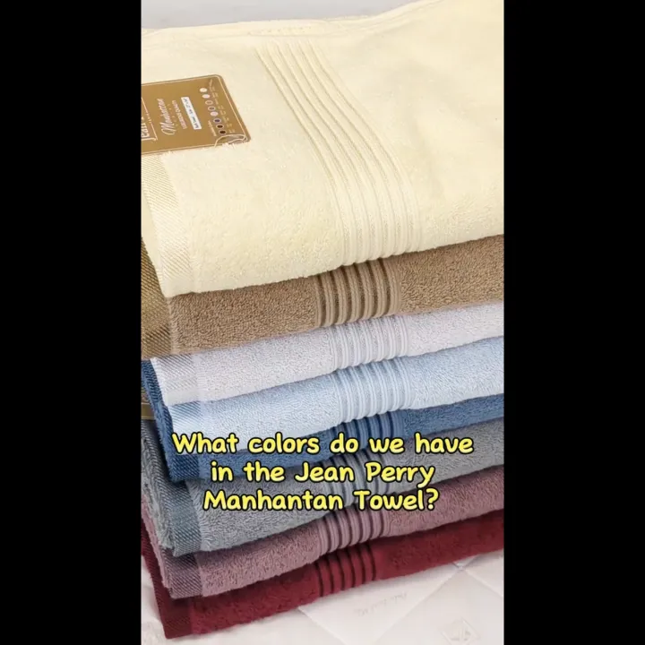 Jean Perry Manhattan Bath Towel - 100% Cotton | 27"x54" | Perfect for ...