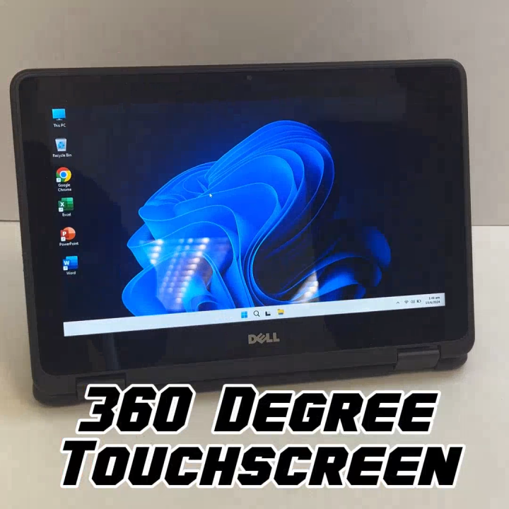 Dell 360 Flip Screen + Touch Screen / 2 In 1 Laptop / Win 11 / MS Office Installed / Local SG ...