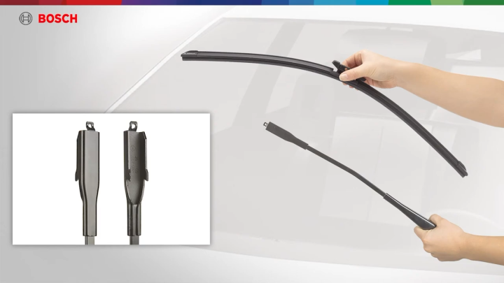 ใบปัดน้ำฝน BMW ยี่ห้อ Bosch AERO TWIN A955S รุ่น E60 E61 E63 E64 | Lazada.co.th