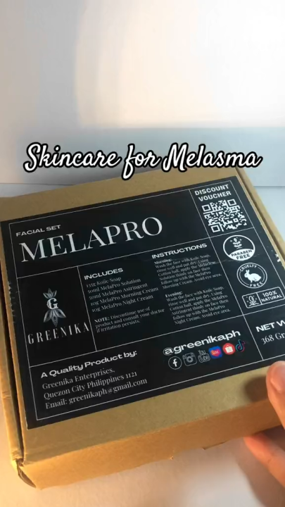 [ MELASMA TREATMENT SET ] Greenika Melasma Set for Melasma Treatment ...