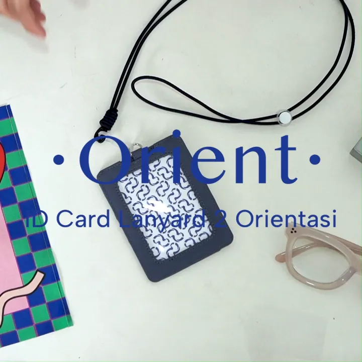 Wallts Orient Sage - Lanyard Name Tag Id Card Pria Wanita Portrait ...