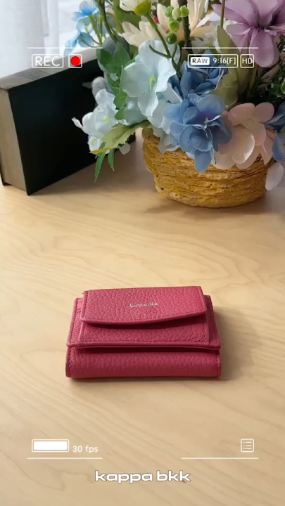 KAPPA Emma Wallet กระเป๋าสตางค์ใบสั้น ไซส์เล็ก ฟังก์ชั่นครบ | Lazada.co.th