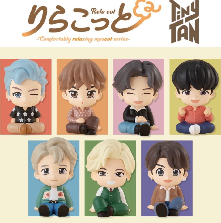 BTS Official TinyTAN Rela Cot Figures Dynamite Version | Lazada PH