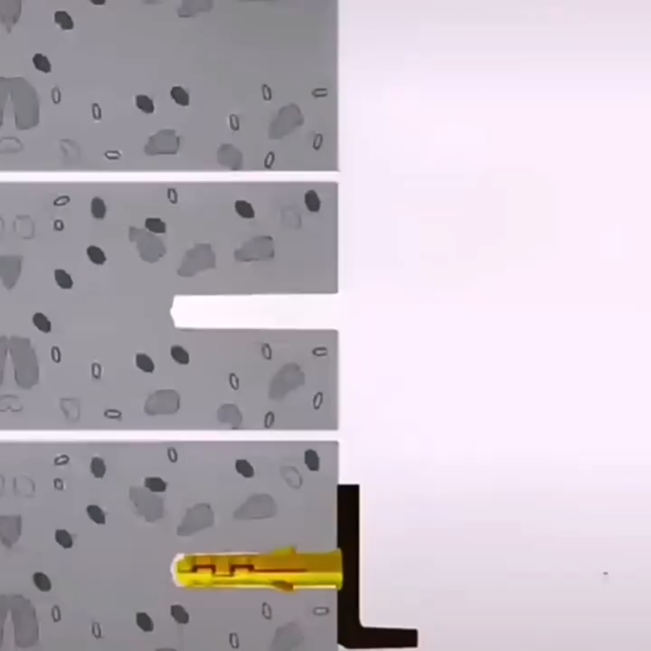 50 Set Vischer Set Piser Set Skrup Angkur Baut Set Sekrup Dinding ...