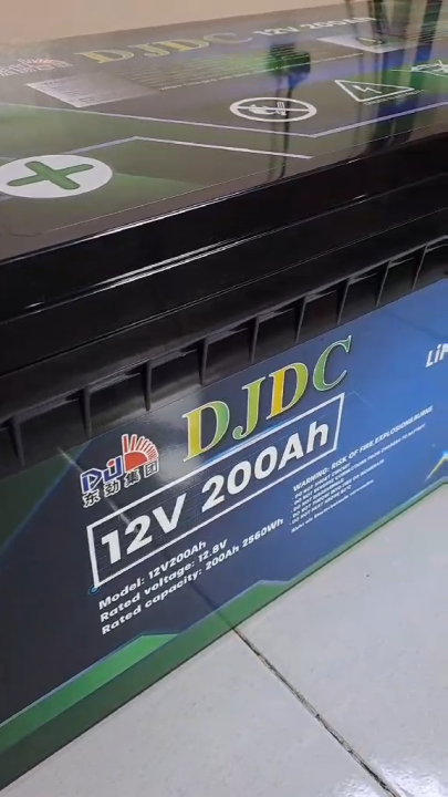 JAFED DONGJIN 200AH 12V Lifepo4 Solar UPS Golf Cart Rechargeable ...