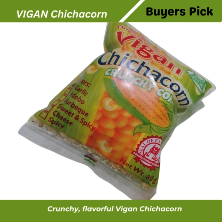 Crunchy Vigan Garlic flavor Chichacorn, Pasalubong, Snacks, Tasty and ...