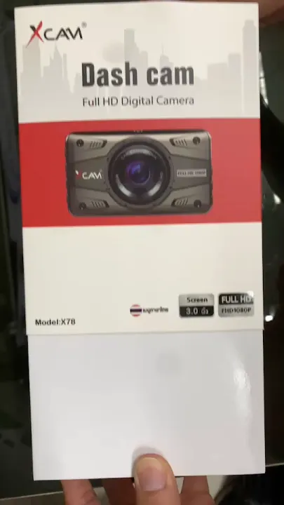 XCAM กล้องติดรถยนต์ XCAM รุ่น X78 กล้องติดรถยนต์ Full HD 1080P | Lazada ...
