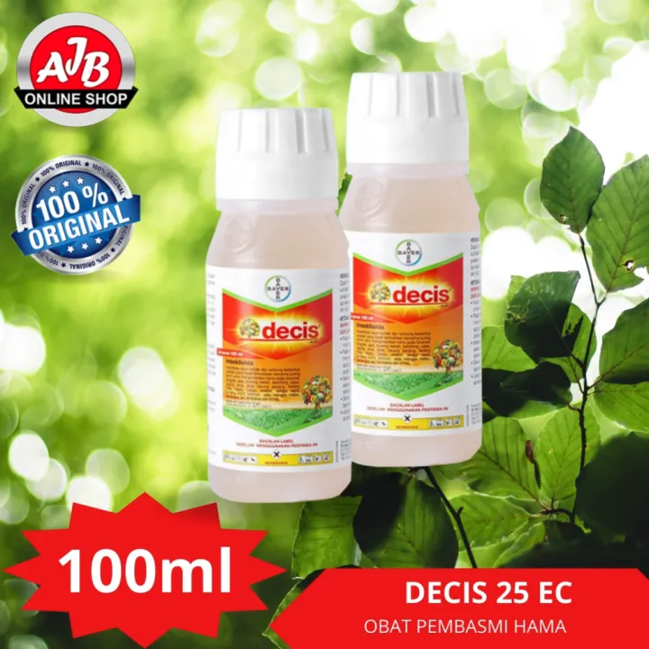 DECIS 25 EC INSEKTISIDA PESTISIDA OBAT PEMBASMI HAMA BAYER 50ML dan ...