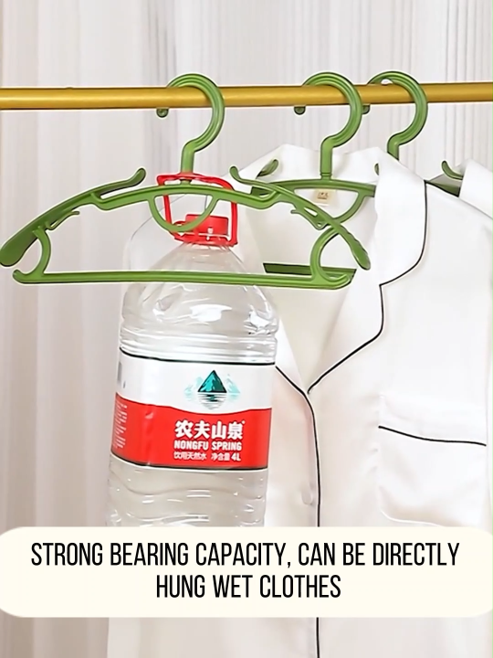 10 pcs with 2 hooks Drying Hanger Clothes Hanger shelf Shirt T-shirt ...