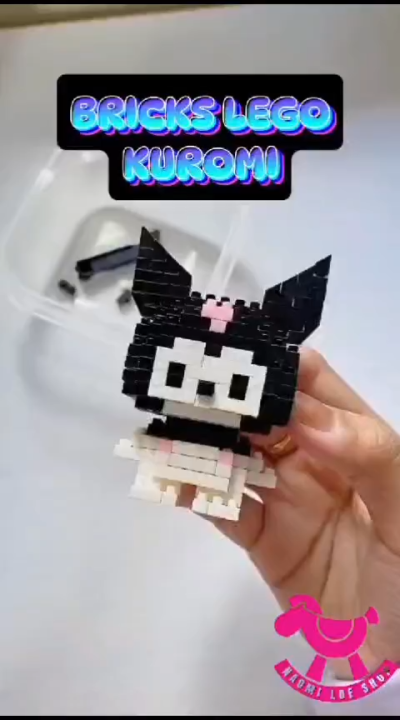 BRICK KUROMI NANO Block Kuromi Kartun Mainan Bricks Edukasi Anak DIY ...