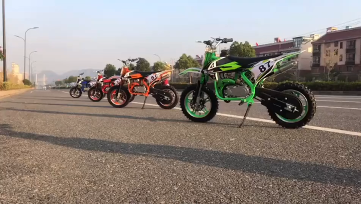 รถวิบากเด็ก รถจักรยานยนต์ครอสคันทรี เครื่องยนต์ 49CC KTM ความเร็ว 50 กม ...