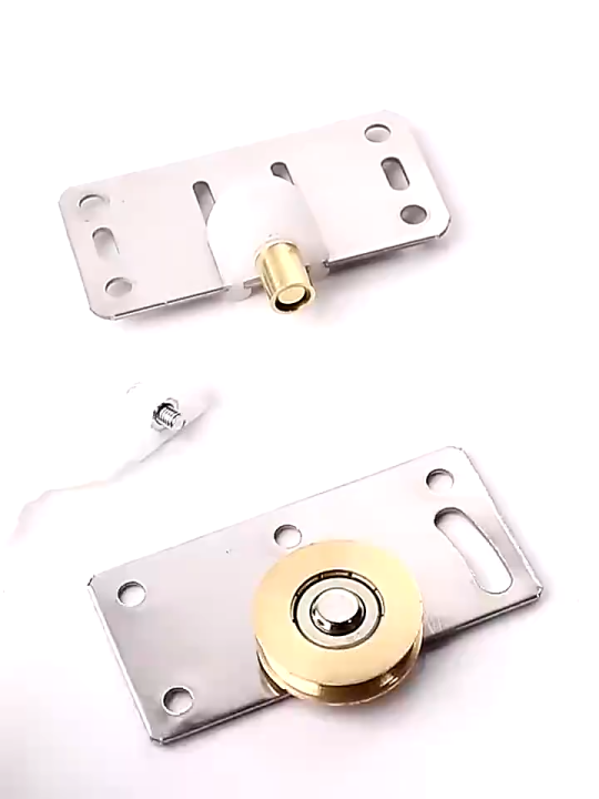 Sliding Door Roller Set A Pair Pulley Caster And 1 Meter Wardrobe ...