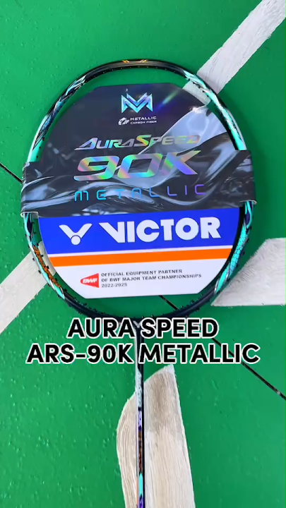 VICTOR ไม้แบดมินตัน รุ่น ARS-90K METALLIC แถม เอ็นVS-100 + ซองหนัง ...