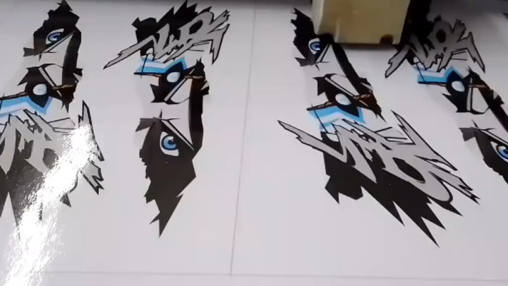 Sticker Stripping All Type Motor Print Cutting Stiker Mata Anime Haruka ...