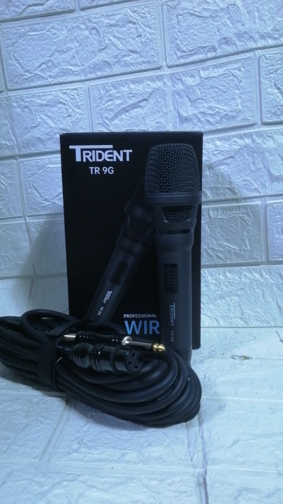TRIDENT TR-9G PROFESSIONAL WIRED MICROPHONE | Lazada PH