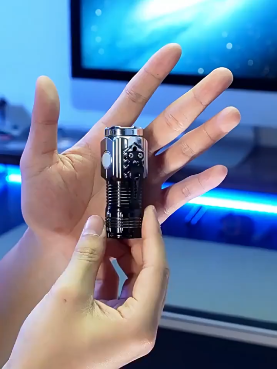 Flashlight Rechargeable Waterproof Type-C USB Charge 5 Modes Brightness ...