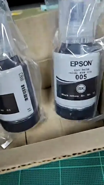 ORIGINAL EPSON 005 BLACK INK T03Q100 120ml FOR M1100 / M1120 / M1140 ...
