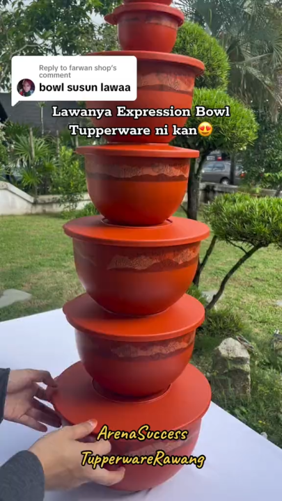 กล่องอาหาร Tupperware Expression Bowl Set มีหลายขนาด ราคาต่อ 1ใบ ...