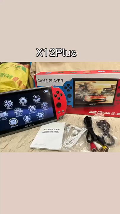 New Version 2024 X12 Video Game Console Handheld PSP Game Player Built ...