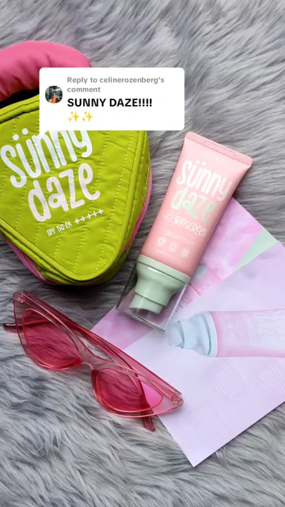 Sunny Daze Sunscreen SPF 50+++ Broad Spectrum, Ultra Hydration, UVA UVB ...
