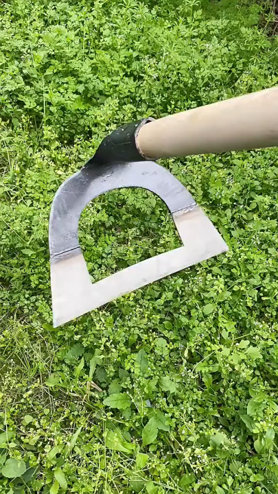 Manganese steel forged hoe, hollow core hoe, thickened weeding and ...
