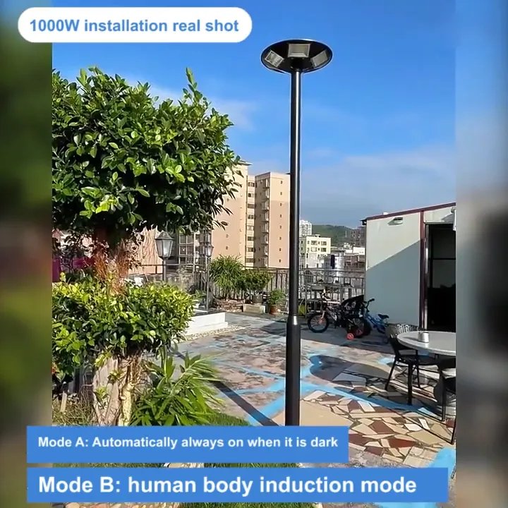 【10Y Warranty】NASA UFO Solar Light Lampu Solar jalan Solar light ...