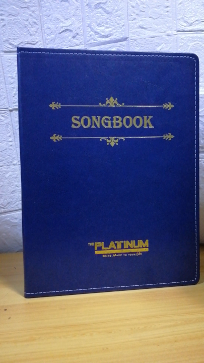 PLATINUM ORIGINAL SONGBOOK HARD BOUND ONLY(120 PAGES)CLEAR BOOK ONLY | Lazada PH