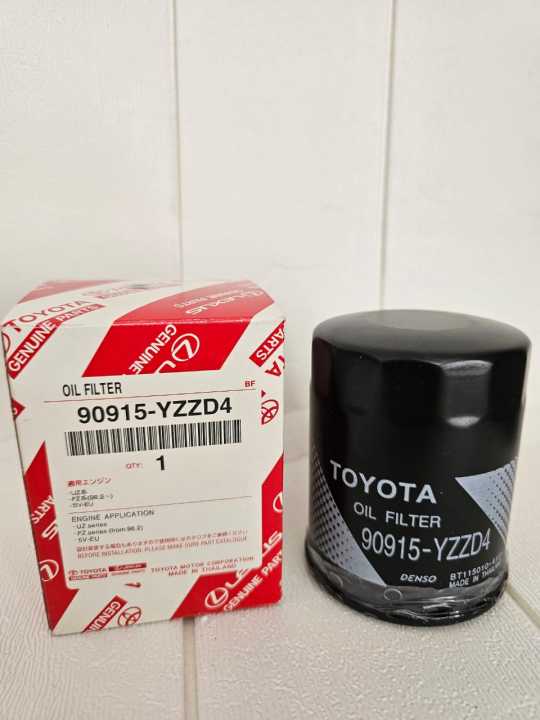 OIL FILTER 90915-YZZD4 TOYOTA HILUX INNOVA FORTUNER HIACE | Lazada