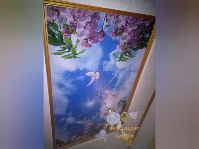 WALLPAPER PLAFON TERMURAH,WALLPAPER AWAN 3D, WALLPAPER UNTUK PLAFON ...
