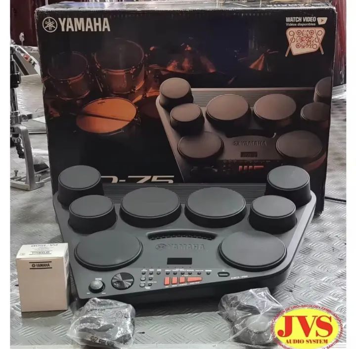 Yamaha DD-75 Portable Digital Drumpad with adaptor | Lazada PH