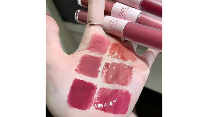 CACE x DIRC 2in1 Matte + Glossy Lipstik Lip Mud Lip Cream Lip Gloss Lip ...