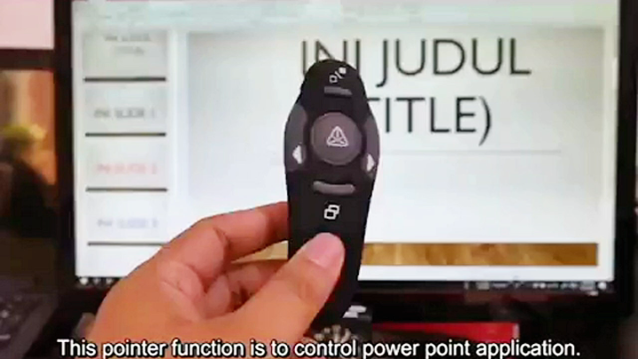2.4GHz Presentation Clicker Wireless Presenter Remote Clicker with ...