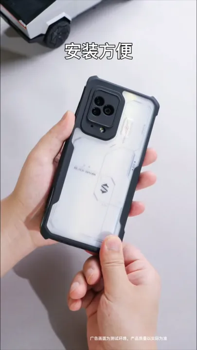 Xundd [ORIGINAL] Beatle Clear Hybrid Shock Proof Armor Case for Xiaomi Black Shark 5 / Black ...