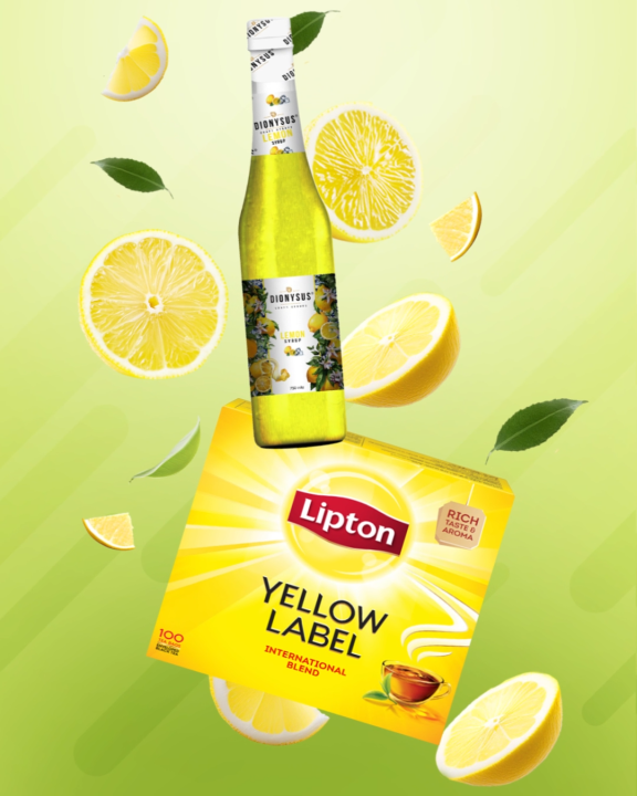 Lipton x Dionysus | Lipton Yellow Label Black Tea 100 Individually ...