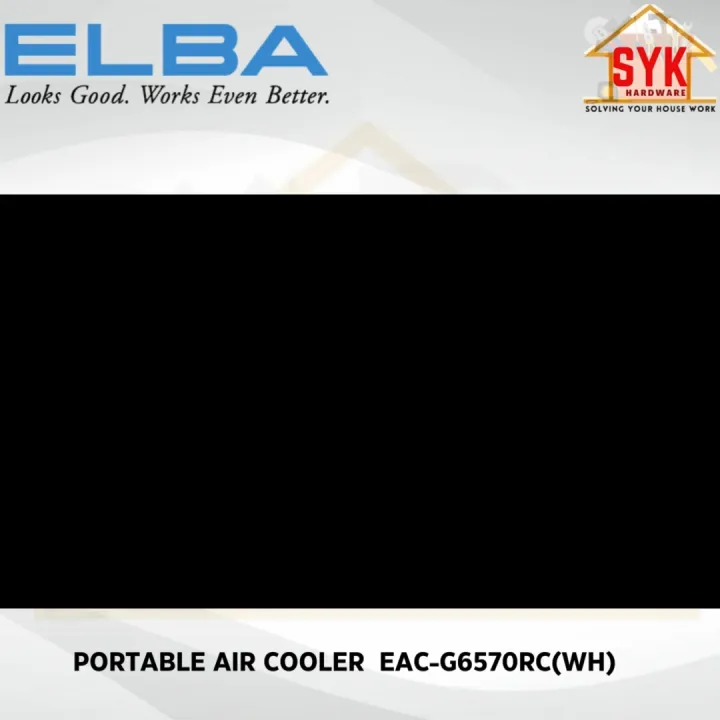 SYK ELBA Portable Air Cooler Air Conditioner With Remote Control Mesin ...